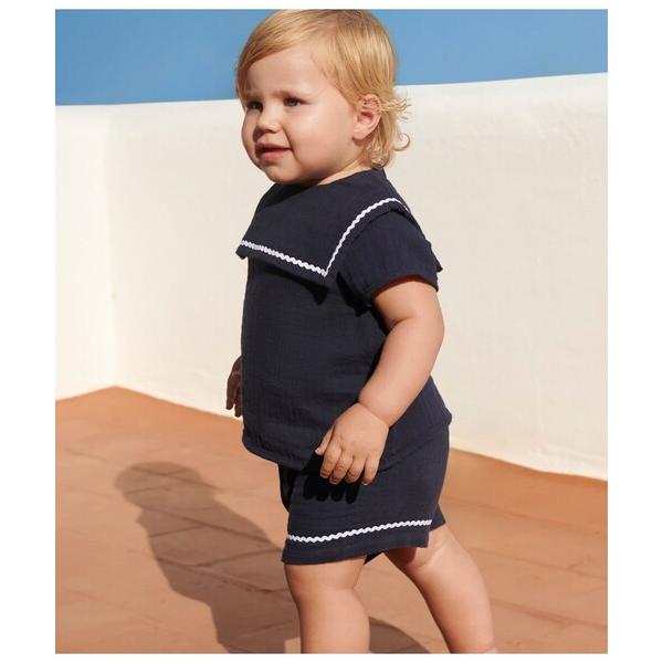 『セール実施中』ZOZO問い合わせ番号:93693226ショップ:PETIT BATEAU，プチバトーブランド:PETIT BATEAU，プチバトー商品名:ベビー２点セットカテゴリ:トップス>シャツ/ブラウスブランド品番:A0CKW素...