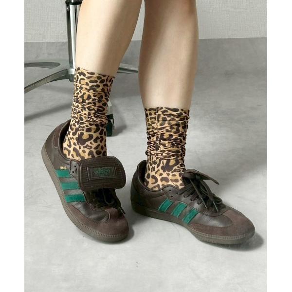 『タイムセール実施中』※このアイテムは返品・交換対象外商品です。ZOZO問い合わせ番号:93694950ショップ:Port，ポートブランド:IMARI，イマリ，Port，ポート商品名:【 IMARI / イマリ 】 レオパード ハイソックス...