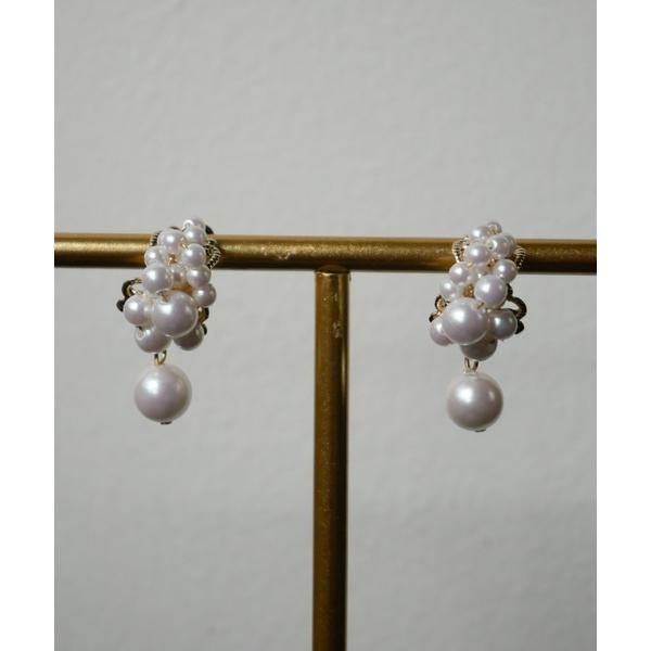 ZOZO問い合わせ番号:93696976ショップ:My shawty，マイシャウティーブランド:My shawty，マイシャウティー商品名:speck pearl earringカテゴリ:アクセサリー>イヤリングブランド品番:o250...