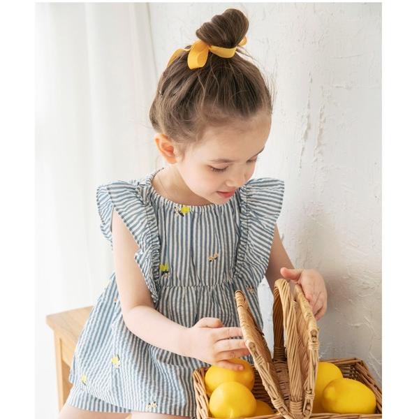 ZOZO問い合わせ番号:93727715ショップ:branshes，ブランシェスブランド:branshes，ブランシェス商品名:【おそろい】レモン＆フラワー総柄刺繍チュニックカテゴリ:トップス>シャツ/ブラウスブランド品番:12-52...