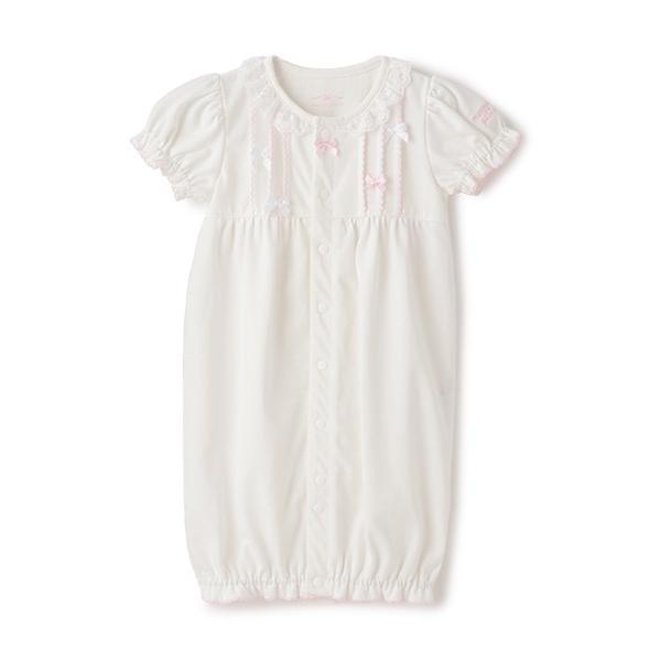 ※このアイテムは返品・交換対象外商品です。ZOZO問い合わせ番号:93727922ショップ:NARUMIYA ONLINE，ナルミヤ オンラインブランド:mezzo piano，メゾピアノ商品名:タックリボン半袖2wayオールカテゴリ:ママ...