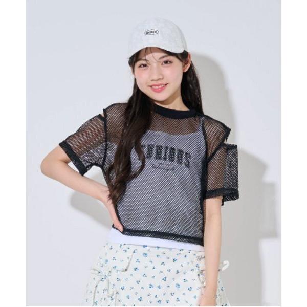 『タイムセール実施中』ZOZO問い合わせ番号:93759288ショップ:NARUMIYA ONLINE，ナルミヤ オンラインブランド:by LOVEiT，バイラビット商品名:【ニコ☆プチ掲載】メッシュTキャミセットカテゴリ:トップス>...