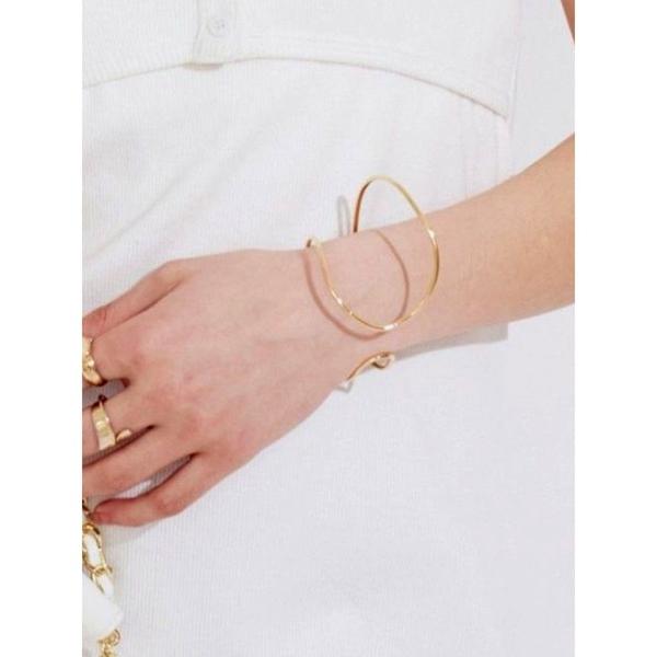 『タイムセール実施中』ZOZO問い合わせ番号:93760144ショップ:EVRIS，エヴリスブランド:EVRIS，エヴリス商品名:DEFORMATION2SETバングルカテゴリ:アクセサリー>ブレスレットブランド品番:37253090...