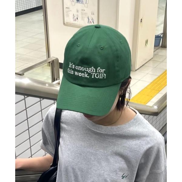 『セール実施中』ZOZO問い合わせ番号:93760213ショップ:COLONY 2139，コロニー トゥーワンスリーナインブランド:COLONY 2139，コロニートゥーワンスリーナイン商品名:メッセージ刺繍キャップカテゴリ:帽子>キ...