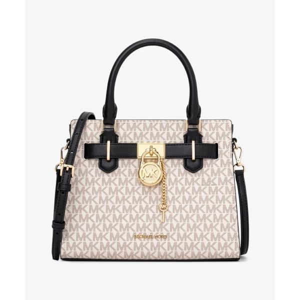 『セール実施中』ZOZO問い合わせ番号:93761133ショップ:MICHAEL KORS，マイケル・コースブランド:MICHAEL KORS，マイケルコース商品名:HAMILTON サッチェル スモール - MKシグネチャーカテゴリ:バッ...