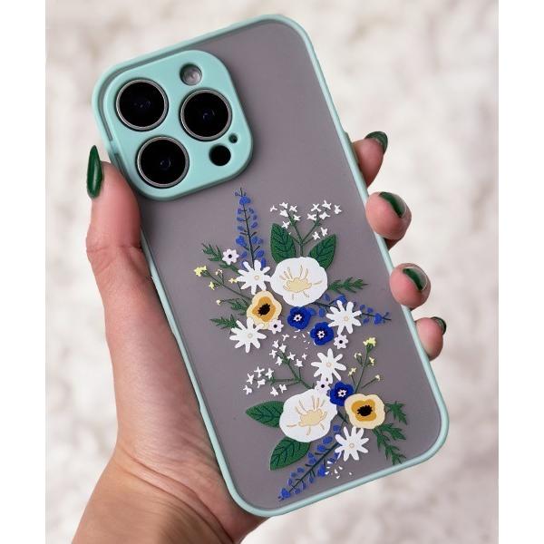 『セール実施中』ZOZO問い合わせ番号:93792448ショップ:Fun &amp; Daily，ファンアンドデイリーブランド:Fun &amp; Daily，ファンアンドデイリー商品名:Flower Frosted Glass iPhon...