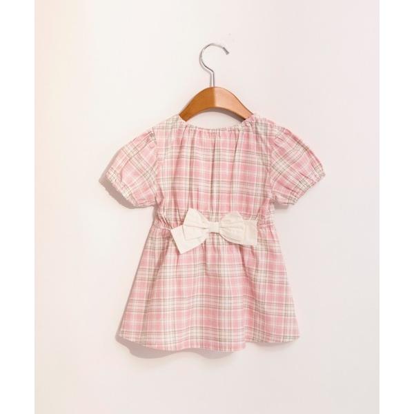 ZOZO問い合わせ番号:93792466ショップ:branshes，ブランシェスブランド:branshes，ブランシェス商品名:【綿100％】バックリボンチュニックカテゴリ:トップス>シャツ/ブラウスブランド品番:12-5214-15...