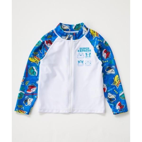 『タイムセール実施中』ZOZO問い合わせ番号:93792494ショップ:OP/RUSTY，オーピー/ラスティーブランド:OP/RUSTY，オーピー/ラスティー商品名:【ノーブランド】キッズ長袖総柄ジップラッシュガードカテゴリ:水着/着物・浴...