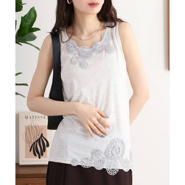 ZOZO問い合わせ番号:93793401ショップ:FUNALIVE，ファンアライブブランド:Quelle Chance，ケルシャンス，FUNALIVE，ファンアライブ商品名:サークルモチーフタンクトップカテゴリ:トップス>タンクトップ...