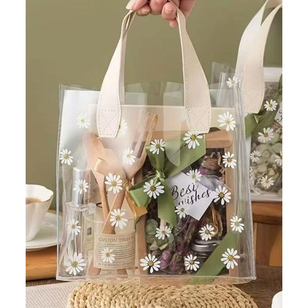 ZOZO問い合わせ番号:93793415ショップ:Port，ポートブランド:Port，ポート商品名:【 Port / ポート 】 クリア デイジー ビニールトートバッグカテゴリ:バッグ>トートバッグブランド品番:VSP-25D08-L...