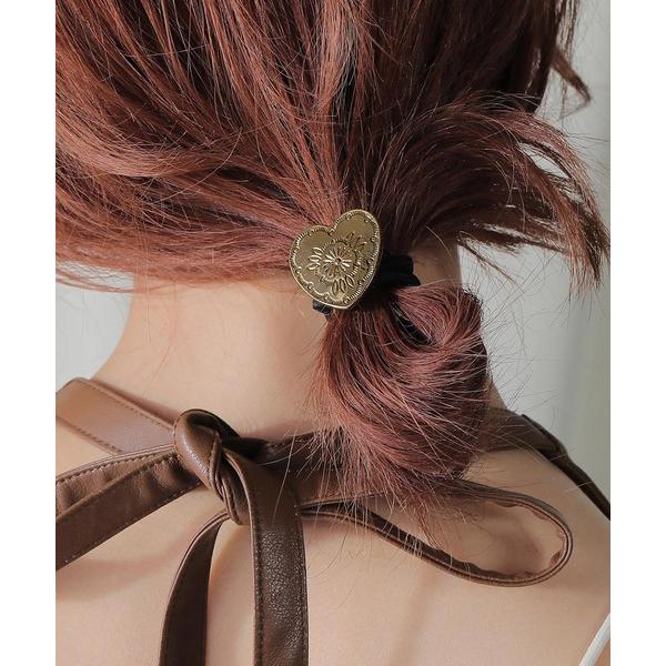 『タイムセール実施中』ZOZO問い合わせ番号:93793841ショップ:Kana，カナブランド:voov，ブーブ商品名:ハートモチーフ ヘアゴムカテゴリ:ヘアアクセサリー>ヘアゴムブランド品番:105-608-0556素材:真鍮 ポリ...