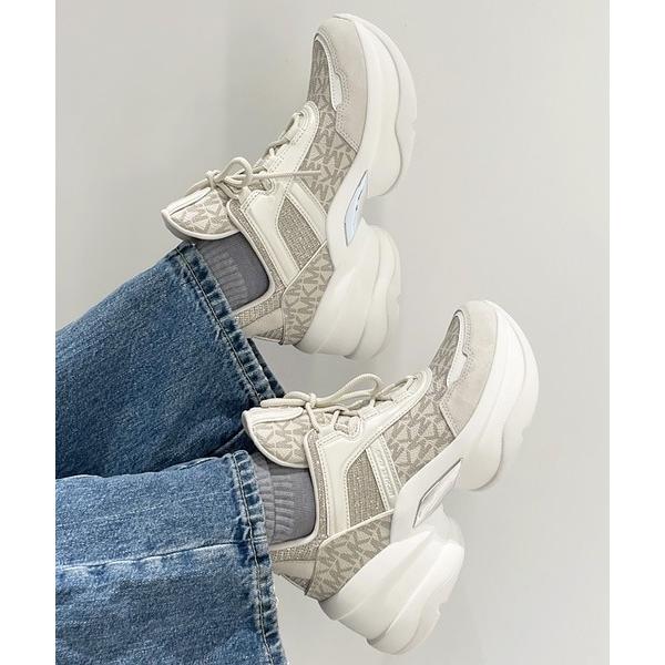 『セール実施中』ZOZO問い合わせ番号:93794561ショップ:MICHAEL KORS，マイケル・コースブランド:MICHAEL KORS，マイケルコース商品名:OLYMPIA ウェッジ スニーカーカテゴリ:シューズ>スニーカーブ...