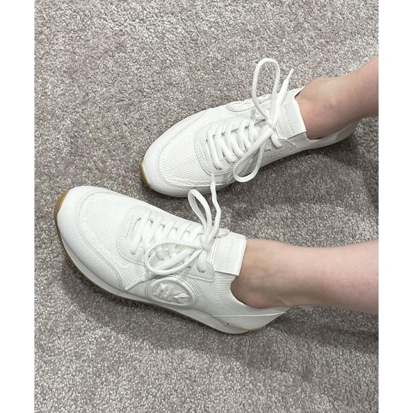 『セール実施中』ZOZO問い合わせ番号:93794563ショップ:MICHAEL KORS，マイケル・コースブランド:MICHAEL KORS，マイケルコース商品名:JENKINS ニット スニーカーカテゴリ:シューズ>スニーカーブラ...