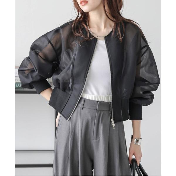 『セール実施中』ZOZO問い合わせ番号:93795319ショップ:SUGAR BISKET，シュガービスケットブランド:AMELY，エミリー，SUGAR BISKET，シュガービスケット商品名:ダブルジップ シアーブルゾンカテゴリ:ジャケッ...