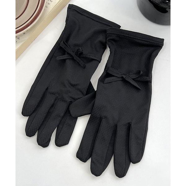 『タイムセール実施中』ZOZO問い合わせ番号:93796160ショップ:TeddyShop，テディショップブランド:DAY CLOSET，デイ クローゼット商品名:レディース ドライタッチリボンUVグローブカテゴリ:ファッション雑貨>...