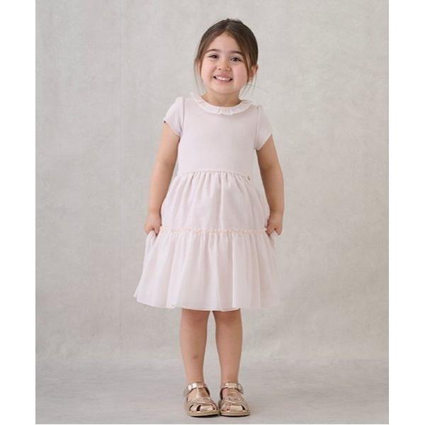 『セール実施中』ZOZO問い合わせ番号:93827196ショップ:petit main，プティマインブランド:petit main，プティマイン商品名:【リンク】オーガンジーワンピース(キッズ)カテゴリ:ワンピース/ドレス>ワンピース...