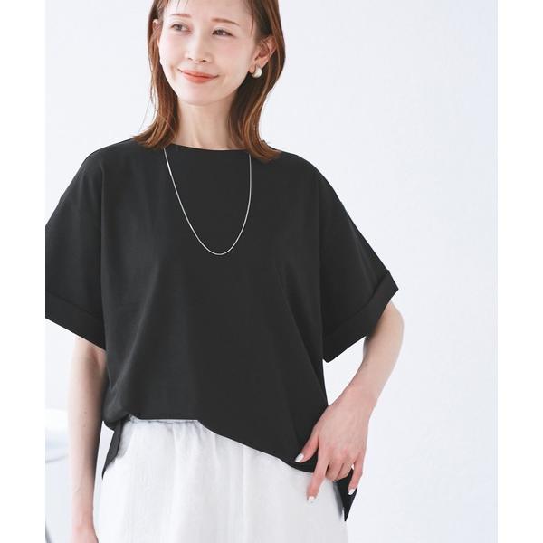 『セール実施中』ZOZO問い合わせ番号:93827463ショップ:ROPE' PICNIC，ロぺピクニックブランド:ROPE' PICNIC，ロペピクニック商品名:(entry price）マルチファンクション袖折り返しラウンドヘムteeカ...