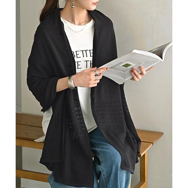 ZOZO問い合わせ番号:93828361ショップ:HUG.U，ハグユーブランド:HUG.U，ハグユー商品名:マルチway 涼し気ストールカーディガンカテゴリ:トップス>カーディガン/ボレロブランド品番:f407素材:アクリル55%， ...