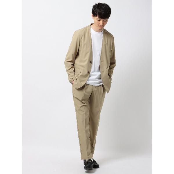 『タイムセール実施中』ZOZO問い合わせ番号:93829536ショップ:SUIT SQUARE，スーツスクエアブランド:SUIT SQUARE，スーツスクエア商品名:WEB限定 PERFORMANCE SUIT【3点セット】ノーカラージャケ...