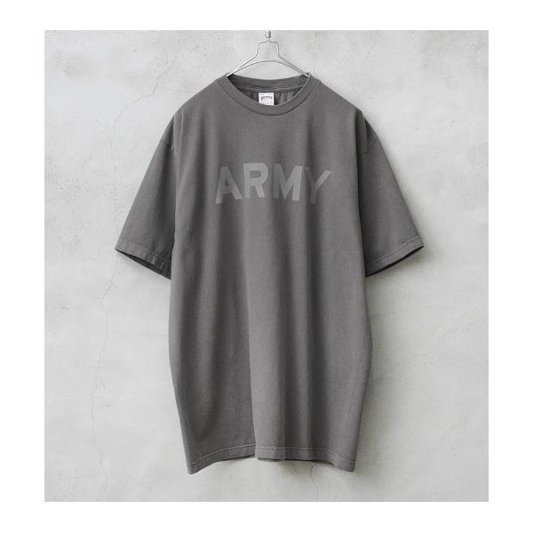 ZOZO問い合わせ番号:93829651ショップ:WAIPER，ワイパーブランド:HOUSTON，ヒューストン商品名:HOUSTON ヒューストン 22305 ピグメント ARMY プリント 半袖Tシャツカテゴリ:トップス>Tシャツ/...