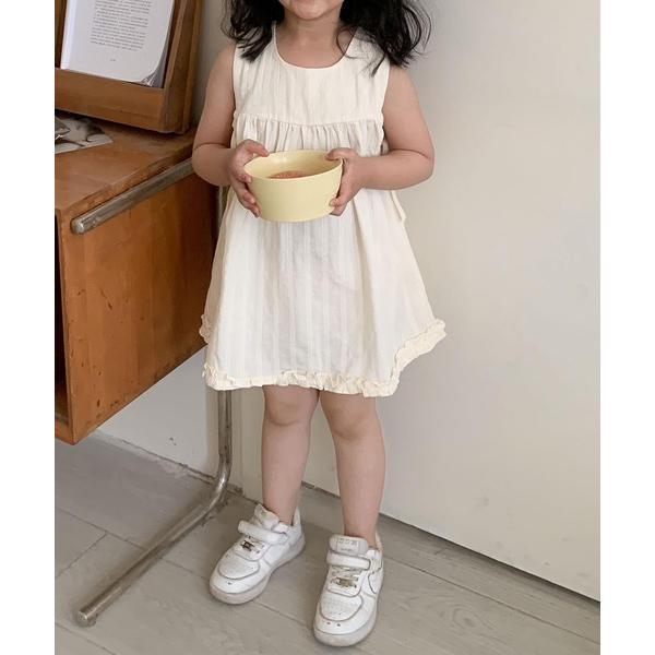 『タイムセール実施中』ZOZO問い合わせ番号:93830016ショップ:aimoha，アイモハブランド:aimoha，アイモハ商品名:【aimoha-KIDS-】サイドリボンフリルワンピース (SS)カテゴリ:トップス>シャツ/ブラウ...