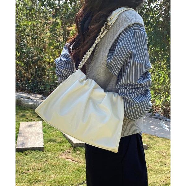 『セール実施中』ZOZO問い合わせ番号:93830083ショップ:aimoha，アイモハブランド:aimoha，アイモハ商品名:B.A.G. チェーンレザーショルダーバッグカテゴリ:バッグ>ショルダーバッグブランド品番:yjyjb26...