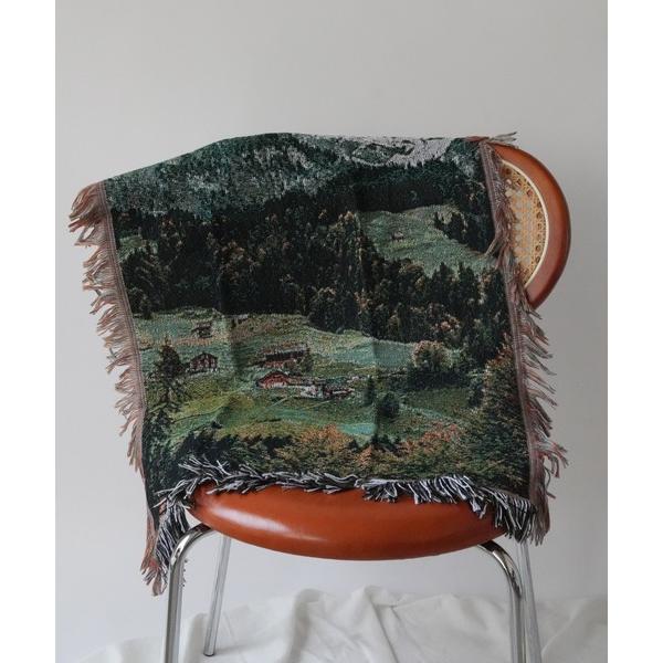 『タイムセール実施中』ZOZO問い合わせ番号:93830326ショップ:Port，ポートブランド:Sowel.，ソエル，Port，ポート商品名:【 Sowel. / ソエル 】 ドッグ＆マウンテン フリンジ タペストリー / マルチカバー ...