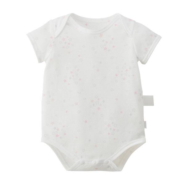 ※このアイテムは返品・交換対象外商品です。ZOZO問い合わせ番号:93830500ショップ:MIKI HOUSE，ミキハウスブランド:MIKI HOUSE，ミキハウス商品名:ピュアベール半袖メッシュ天竺ボディシャツカテゴリ:ママ＆ベビー&g...