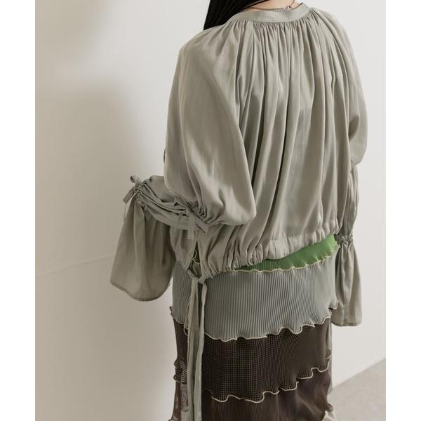 ZOZO問い合わせ番号:93830965ショップ:URBAN RESEARCH，アーバンリサーチブランド:THE GOODLAND MARKET，ザグッドランドマーケット商品名:cwtch　CANDY SLEEVE BLOUSEカテゴリ:ト...