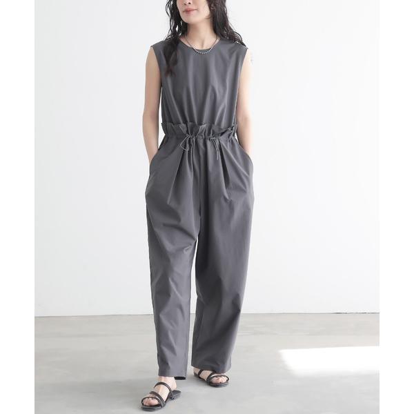 『タイムセール実施中』ZOZO問い合わせ番号:93831588ショップ:for/c，フォーシーブランド:for/c，フォーシー商品名:[低身長/高身長向けサイズ有]ドライウエストタックオールインワン【サスティナブル】カテゴリ:オールインワン...