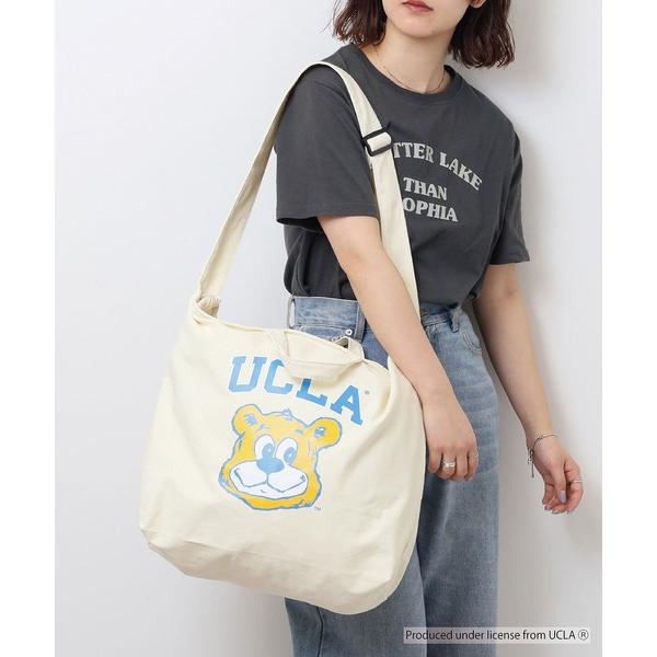 ZOZO問い合わせ番号:93862750ショップ:FUNALIVE，ファンアライブブランド:UCLA，ユーシーエルエー，FUNALIVE，ファンアライブ商品名:UCLA 2WAY SHOUDER TOTE BAG カレッジ スマホポケットカ...