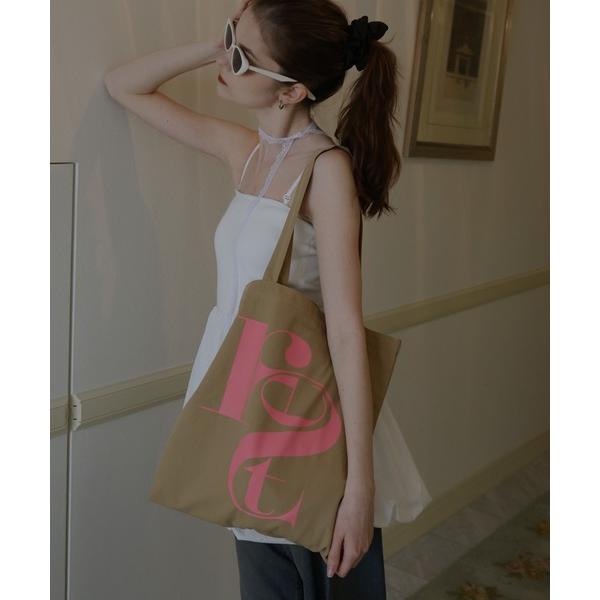 ZOZO問い合わせ番号:93864689ショップ:LIAN，リアンブランド:Mili affinity，ミリアフィニティー商品名:配色ビッグロゴトートバッグカテゴリ:バッグ>トートバッグブランド品番:234-079M9021素材:綿：...