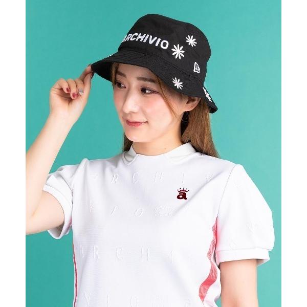 ZOZO問い合わせ番号:93897167ショップ:BIKI JAPAN，ビキジャパンブランド:NEW ERA，ニューエラ，archivio，アルチビオ商品名:＜LADIES＞花柄刺繍バケハ (NEW ERAコラボ)カテゴリ:帽子>ハッ...