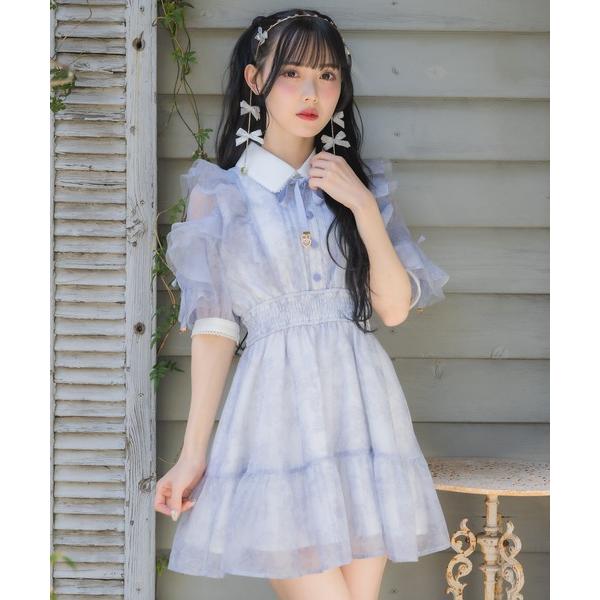 ZOZO問い合わせ番号:93898965ショップ:ROJITA，ロジータブランド:ROJITA，ロジータ商品名:【再販決定/Mサイズ追加】花柄半袖ミニワンピースカテゴリ:ワンピース/ドレス>ワンピースブランド品番:1523242素材:...