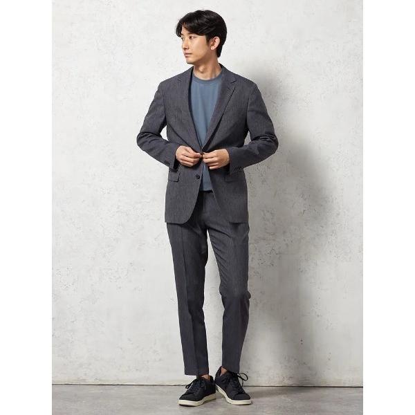 『セール実施中』ZOZO問い合わせ番号:93899331ショップ:HARUYAMA，ハルヤマブランド:HARUYAMA，ハルヤマ商品名:【WEB限定】デニム調 セットアップスーツ 上下ウォッシャブル ネイビー TOKYO RUNカテゴリ:フ...