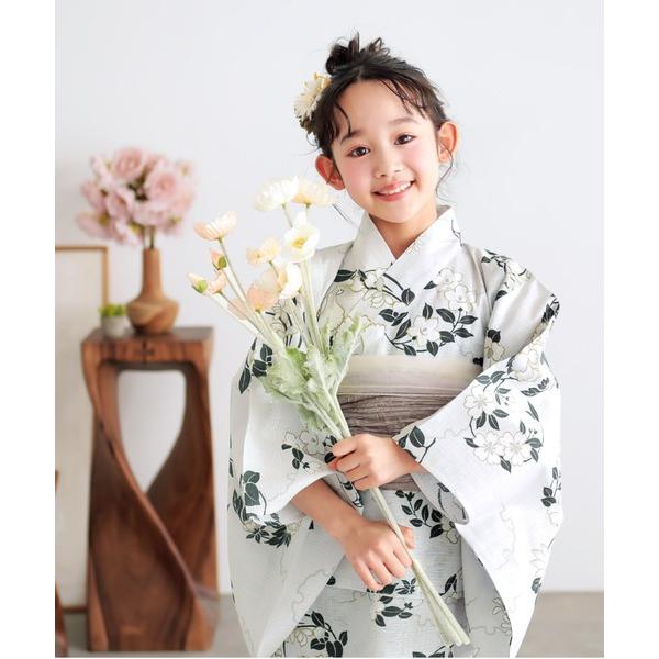 ZOZO問い合わせ番号:93899828ショップ:KIMONOMACHI，キモノマチブランド:KIMONOMACHI，キモノマチ商品名:ガールズ 浴衣 セパレート ワンピース 子供浴衣セット（サンドレス＋上着＋帯）110cm/120cm/1...