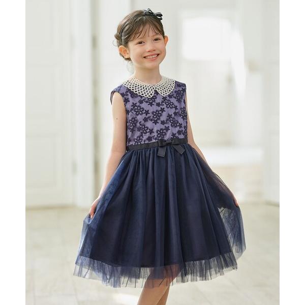 ZOZO問い合わせ番号:93931823ショップ:組曲，クミキョクブランド:組曲，クミキョク商品名:【110-140cm】ブルーミングフラワー ドレスカテゴリ:ワンピース/ドレス>ドレスブランド品番:OPKGGM0503素材:サックス...