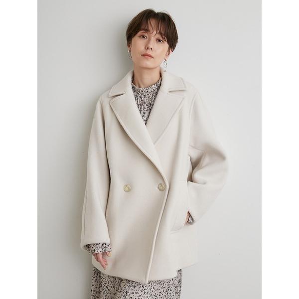 『セール実施中』参考価格：35，200円発売時期：2022年07月コンディション：C（やや使用感あり）使用感があり、やや気になる傷や汚れがあるアイテム全体的：汚れ、毛玉、型崩れ参考商品名：【emmi atelier】リサイクルウールショート...