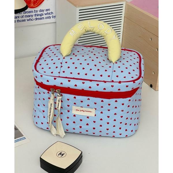 ZOZO問い合わせ番号:93993120ショップ:DEVICE，デバイスブランド:DEVICE，デバイス商品名:ハート キルティング マルチ メイクポーチカテゴリ:財布/小物>ポーチブランド品番:TA1474F素材:ポリエステル原産国...