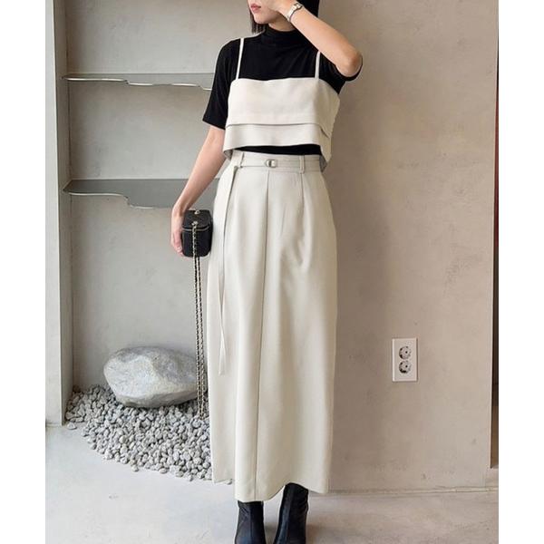 『タイムセール実施中』ZOZO問い合わせ番号:93993349ショップ:Ulysses，ユリシスブランド:Girly Doll，ガーリードール商品名:キャミソールビスチェとベルト付きスカートセットアップカテゴリ:ジャケット/アウター>...