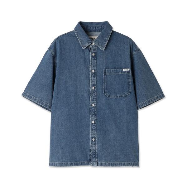 『セール実施中』ZOZO問い合わせ番号:93993589ショップ:GUESS，ゲスブランド:Guess，ゲス商品名:MEN'S S/Slv Denim Shirt シャツ/ブラウスカテゴリ:トップス>シャツ/ブラウスブランド品番:NP...