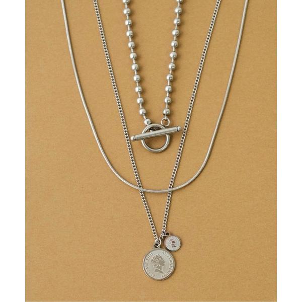 ZOZO問い合わせ番号:93993676ショップ:a//m，オルムブランド:LENERA，レネラ商品名:【 4way 】3連ネックレス コイン×チェーン つけっぱなし ネックレス 春新作カテゴリ:アクセサリー>ネックレスブランド品番:...