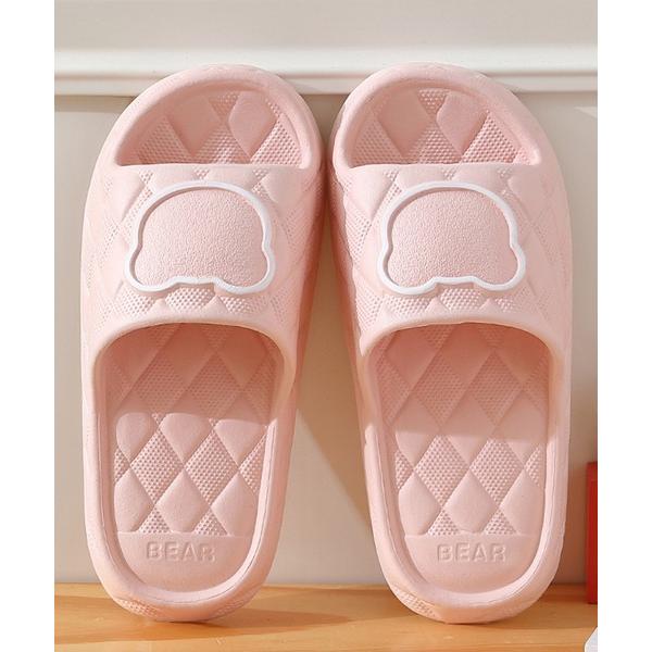 ZOZO問い合わせ番号:93994591ショップ:Lace Ladies，レースレディースブランド:Lace Ladies，レースレディース商品名:ベア キルティング風 EVA スリッパ サンダル シューズカテゴリ:インテリア>ルーム...