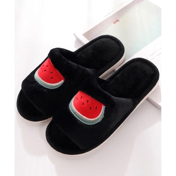 『タイムセール実施中』ZOZO問い合わせ番号:93994627ショップ:Lace Ladies，レースレディースブランド:Lace Ladies，レースレディース商品名:ファー フルーツ オープン スリッパ ルームシューズカテゴリ:インテリ...