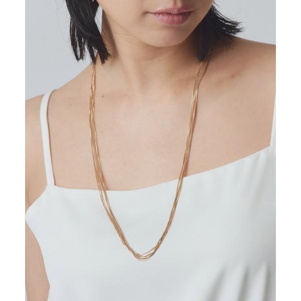 ZOZO問い合わせ番号:93994674ショップ:Pierrot，ピエロブランド:RASW，ラス商品名:[RASW]5チェーンネックレスカテゴリ:アクセサリー>ネックレスブランド品番:mn2504-042605素材:真鍮カラー:シルバ...