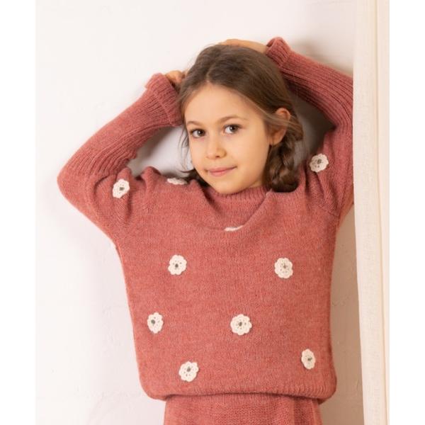 『タイムセール実施中』参考価格：14，300円発売時期：2022年08月コンディション：D（傷・汚れあり）傷や汚れがあるが使用には問題ないアイテム全体的：毛玉、型崩れ参考商品名：KOKORI / フラワー ニット参考品番：406610281...