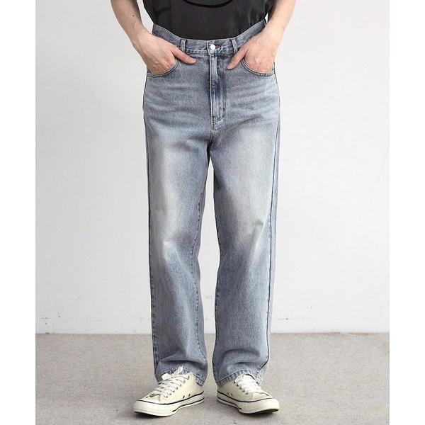 『タイムセール実施中』ZOZO問い合わせ番号:94025835ショップ:MEN'S BIGI，メンズビギブランド:RATTLE TRAP，ラトルトラップ商品名:11.5oz　5ポケットルーズストレートパンツカテゴリ:パンツ>デニムパン...