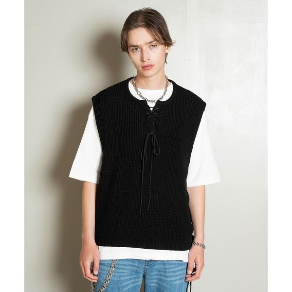 ZOZO問い合わせ番号:94026289ショップ:CREO STORE，クレオストアブランド:Forte（フォルテ），フォルテ，CREO STORE，クレオストア商品名:West Side Modern Summer Mesh Vest/ウ...