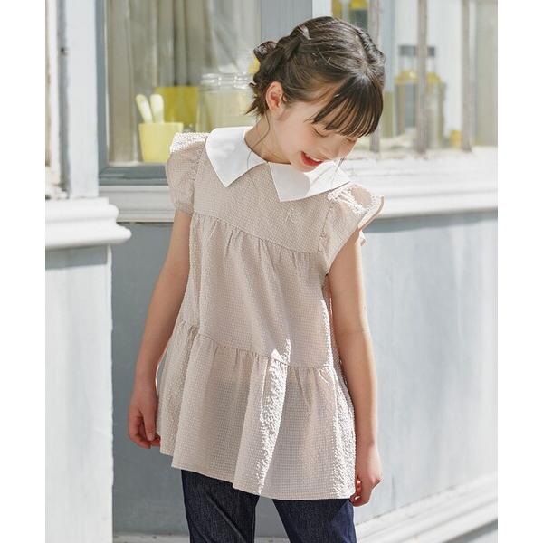 『セール実施中』ZOZO問い合わせ番号:94027129ショップ:組曲，クミキョクブランド:組曲，クミキョク商品名:【110-140cm】ティアード チュニックカテゴリ:トップス>シャツ/ブラウスブランド品番:HSKGGM0515素材...