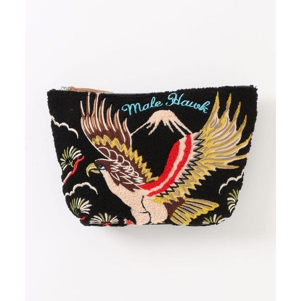 『タイムセール実施中』ZOZO問い合わせ番号:94028298ショップ:baron，バロンブランド:baron，バロン商品名:white games さがらポーチカテゴリ:財布/小物>ポーチブランド品番:WHG-PCH素材:表面：アク...